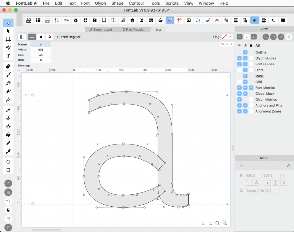 FontLab VI 6.1.3.6937 优秀的字体编辑工具_WK网客下载